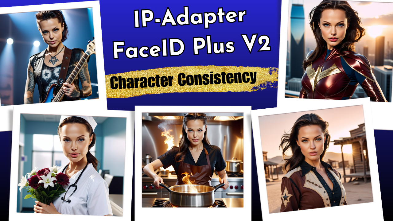 IP-Adapter's New Model Surpasses Roop and Reactor: Mastering Character Consistency - MyAIForce